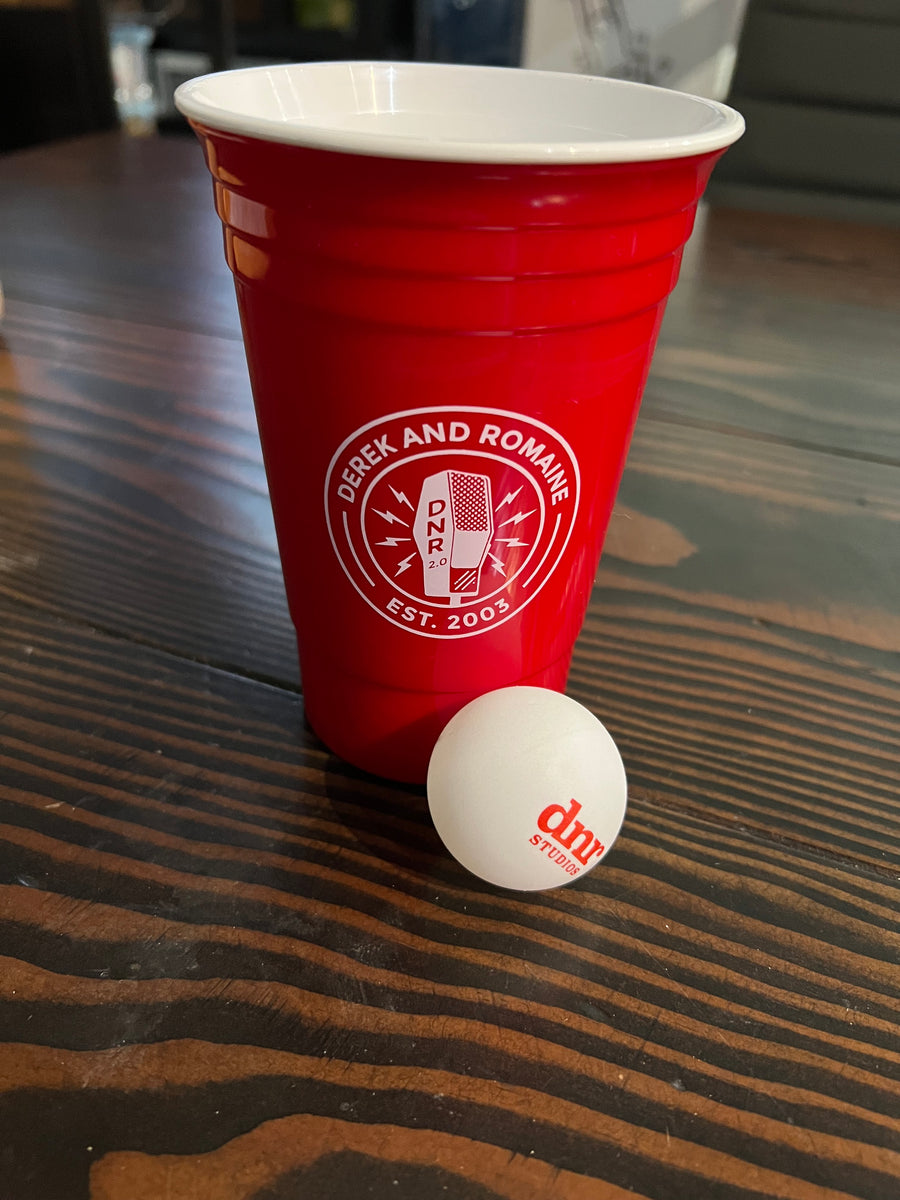 DNR Red Solo Cup with Ping Pong Ball – The DNRStudios Shop.
